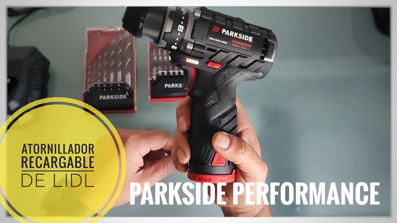 atornillador recargable 12v de lídl parkside performance - YouTube