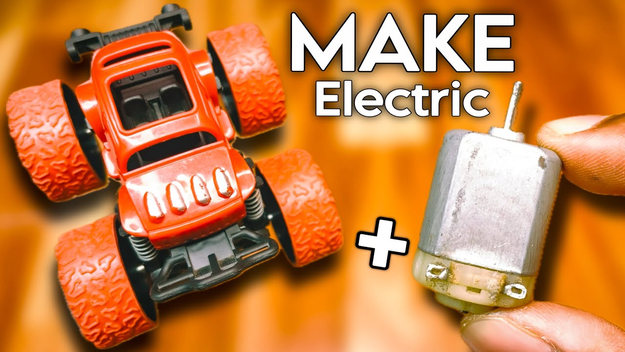 How To Convert Toy Car Into Electric Remote Control Car || RC Car ...