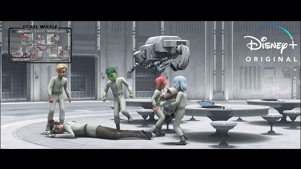 Omega takes out Doctor Scalder | The Bad Batch Season 3 Episode 15 “The ...
