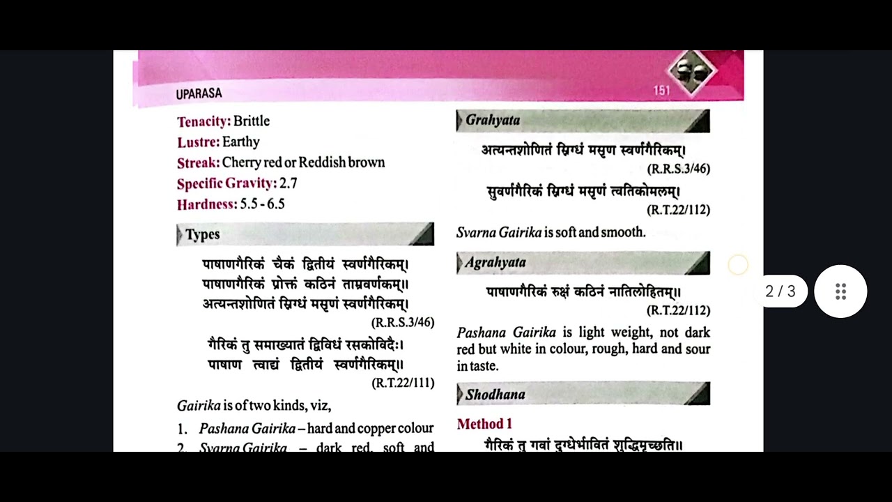 garika ( uparasa types ) - YouTube
