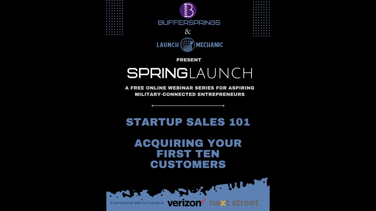 Startup Sales 101 - Acquiring your first 10 customers - YouTube