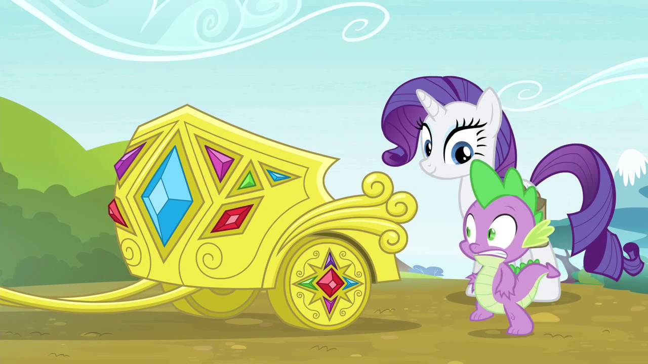 My Little Pony Friendship Is Magic - Spike Breaks The Spell And Rarity ...