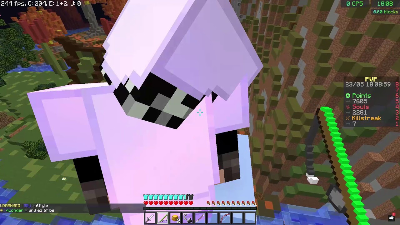 New Tricks in Blocks pvp ft. NeverEverHack - YouTube