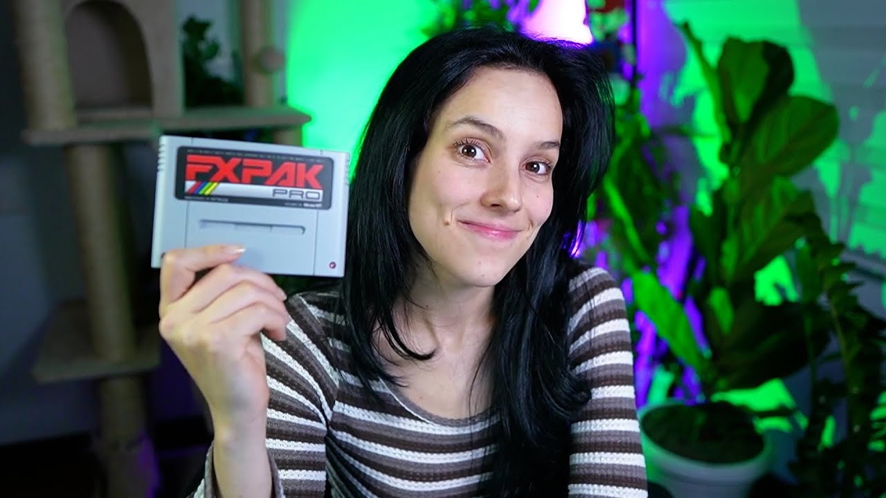PROBANDO el Everdrive FX PAK PRO para Super Nintendo - YouTube