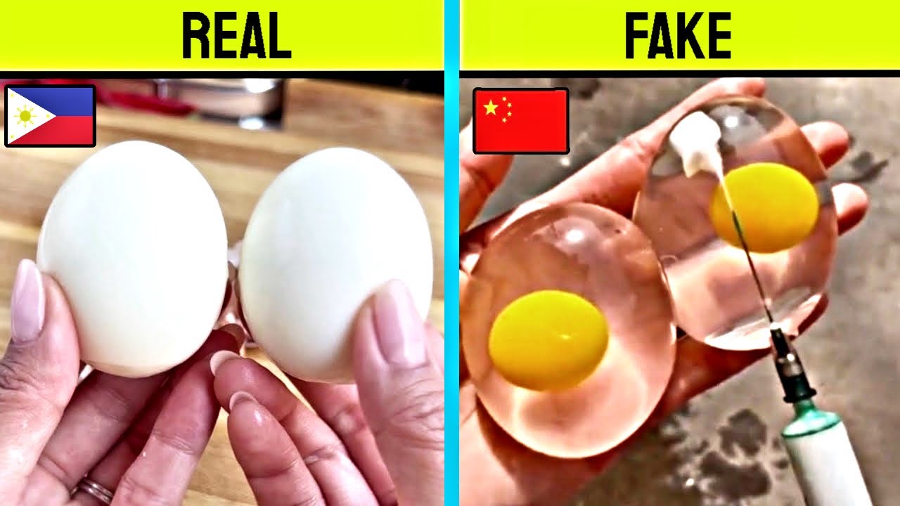10 FAKE FOOD SA CHINA NA MAARING MONG IKAMATAY - YouTube