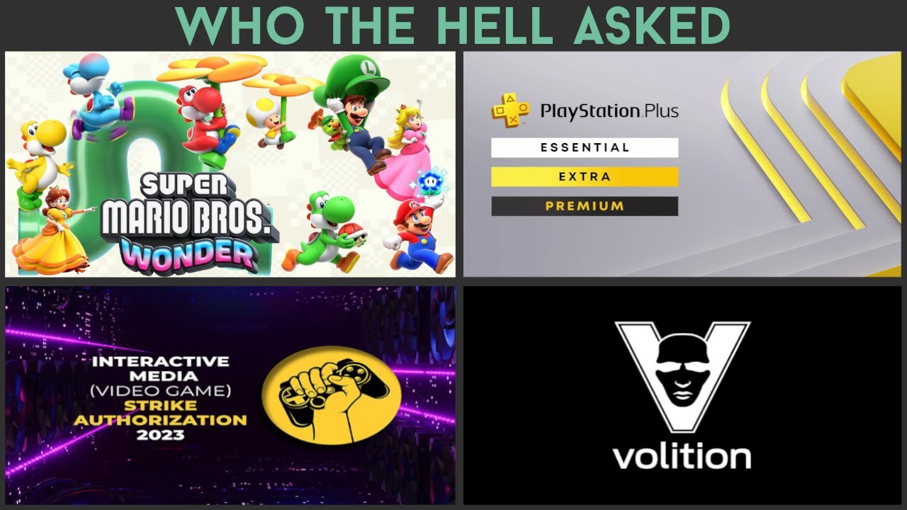 Mario Wonder Direct, PSPlus' INSANE New Prices, Potential Video Game ...