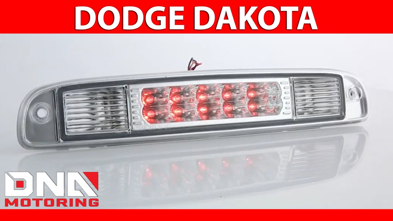 DNA Motoring 97-04 Dodge Dakota / Durango LED Third Brake Light - YouTube