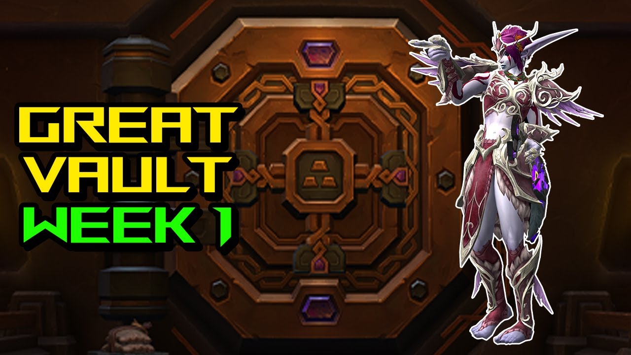TWW Great Vault | Week 1 | We Got A BIS Item! - YouTube