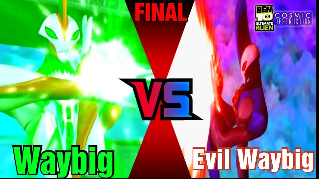 Way Big Vs Evil Way Big In Ben 10 ultimate aliens cosmic distriction ...