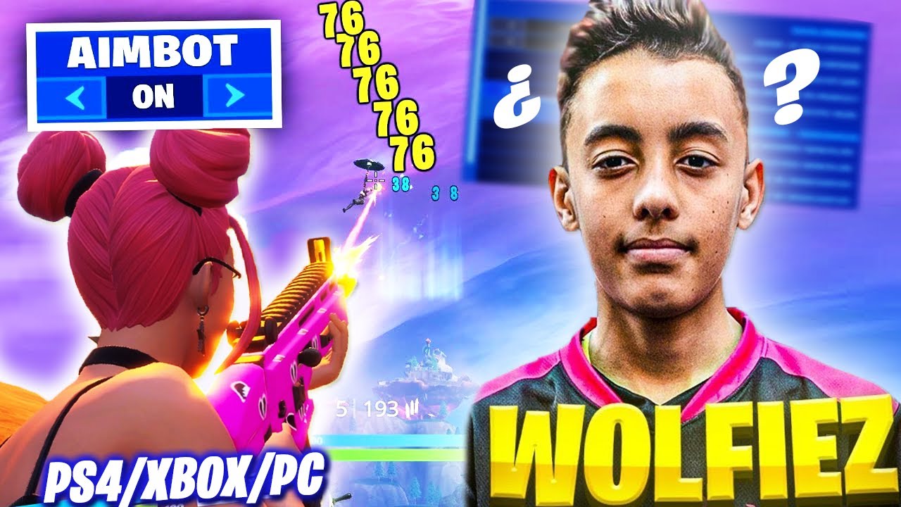 La MEJOR SENSIBILIDAD De Wolfiez AIMBOT en FORTNITE TEMPORADA 4 MEJOR ...