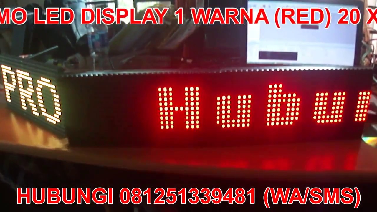 PROMO LED DISPLAY - SMART LED - YouTube