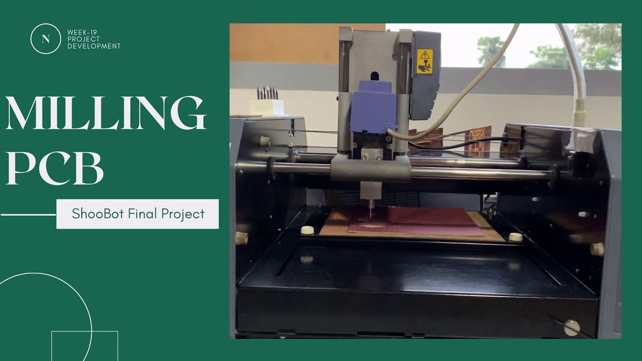 Milling PCB using 1/64 bit on Roland Modela MDX-20 3d milling machine ...