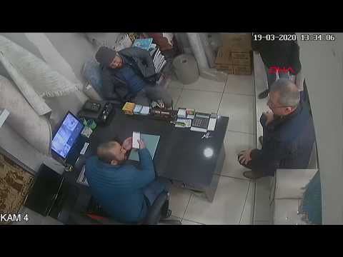 Dükkanda hapşırınca çalışanlar ve müşteriler sağa sola kaçıştı