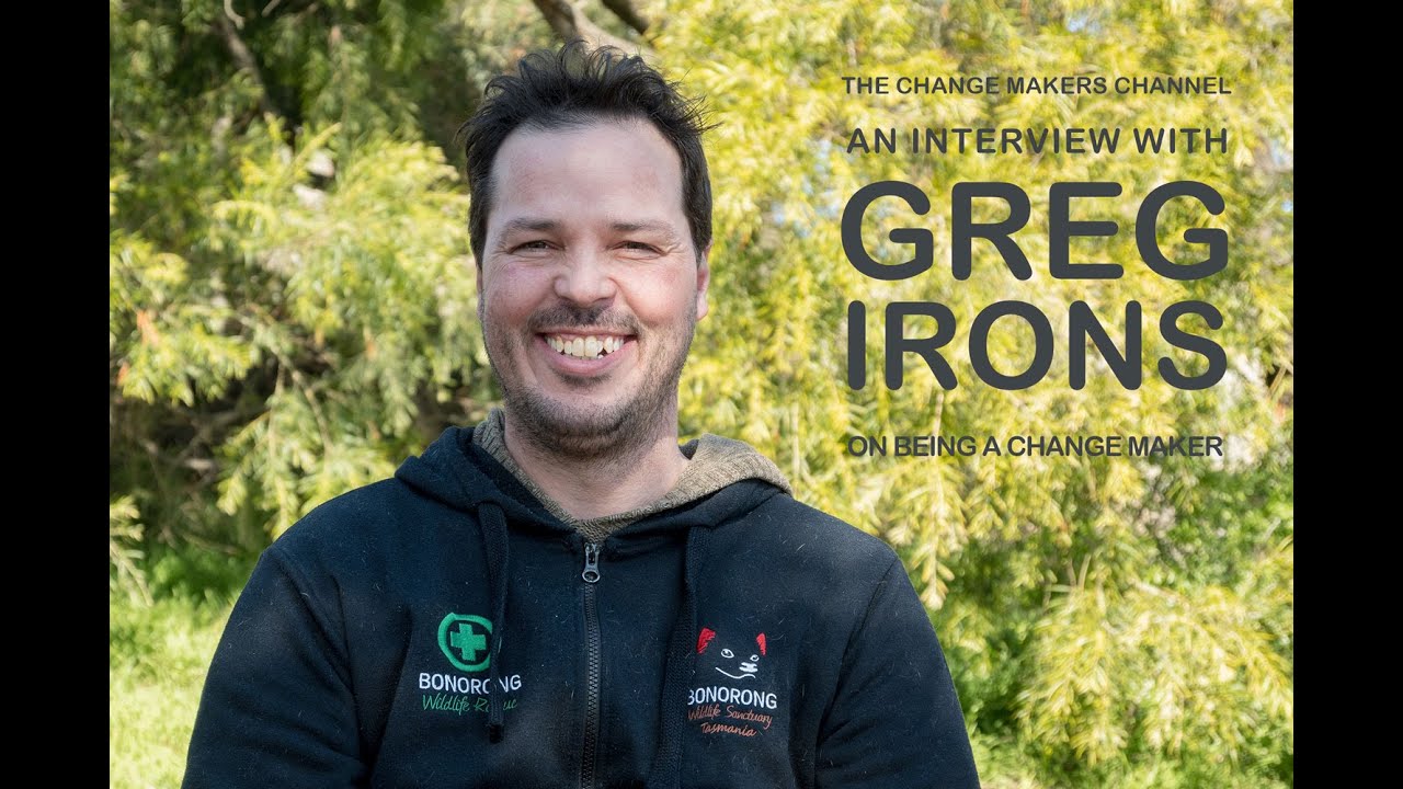 Greg Irons on how to be a wildlife advocate and change maker - YouTube