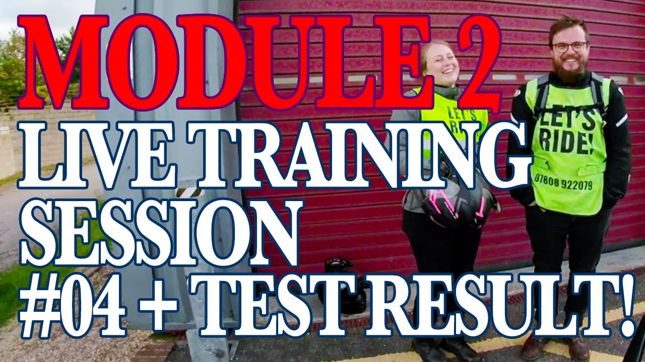 Live motorcycle Module 2 training session #04 + test result! - YouTube
