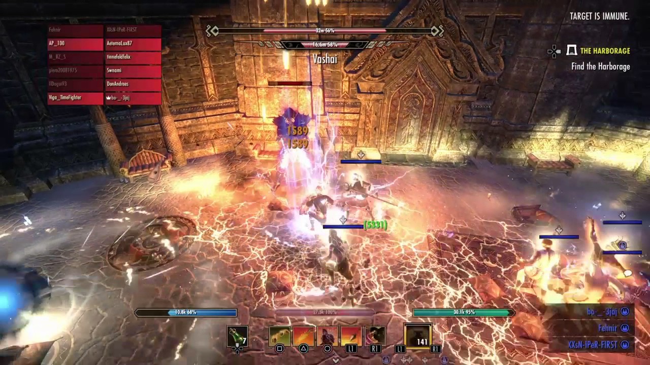 [ESO] Vmol - Vashai and Skinrai - Tank PoV - YouTube