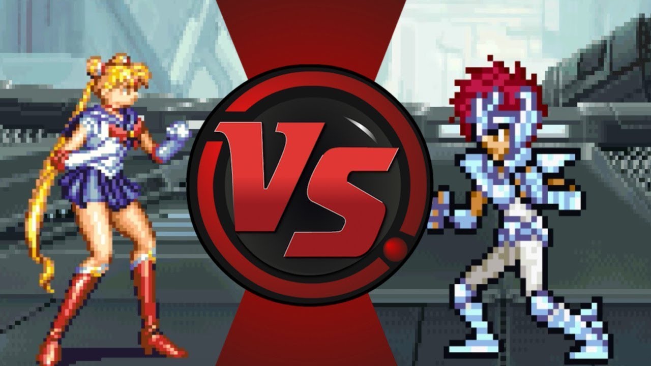 Sailor Moon vs Saint Seiya! Cartoon Fight Night Episode 33! - YouTube