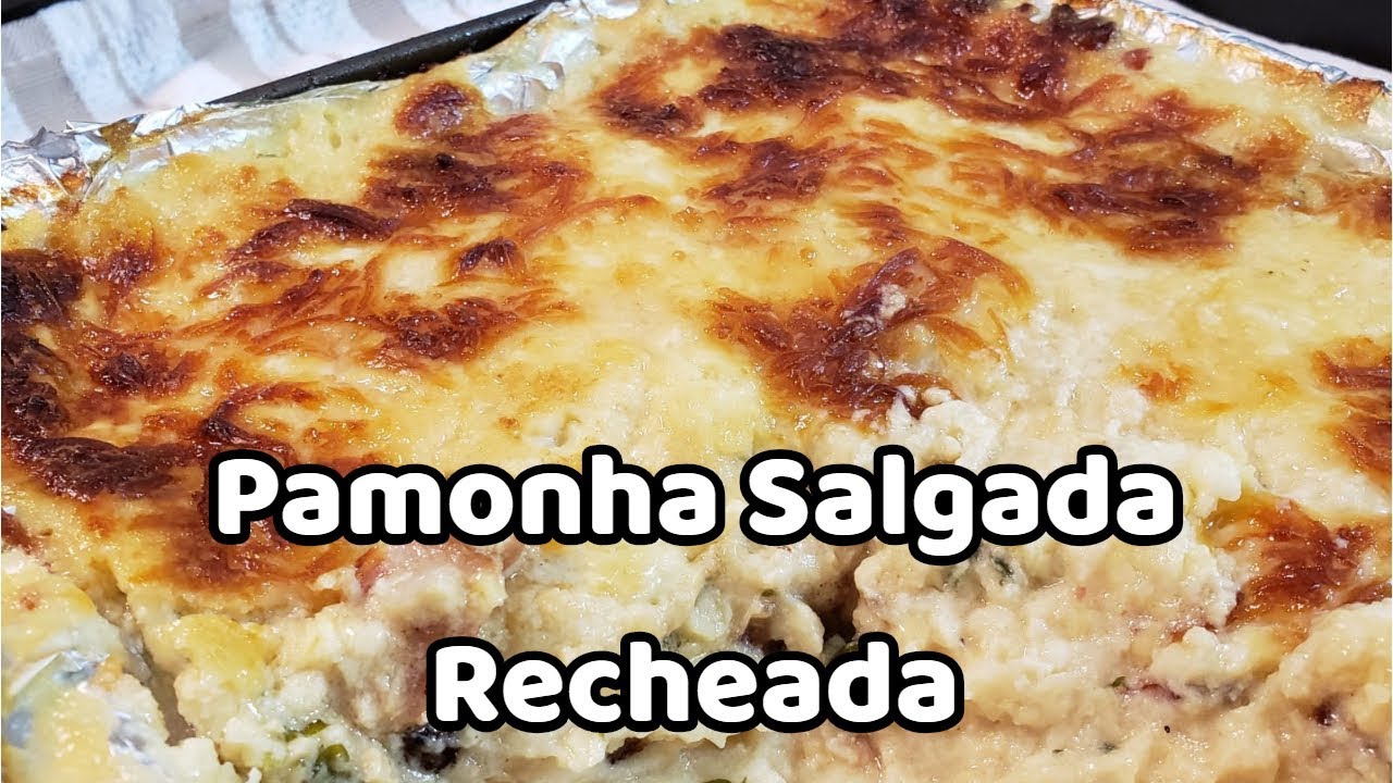 Pamonha Salgada Recheada por Carla Alencastro, feita com diferentes ...