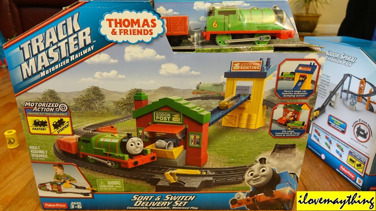 Thomas and Friends Sort & Switch Delivery Set - YouTube
