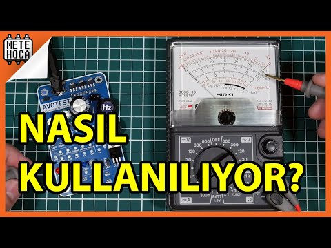 ANALOG MULTİMETRE İLE NASIL ÖLÇÜM YAPILIR? | ELEKTRONİK EĞİTİM | METE HOCA
