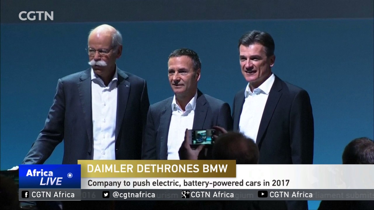 Daimler, maker of Mercedes cars, takes the lead in luxury vehicle sales ...