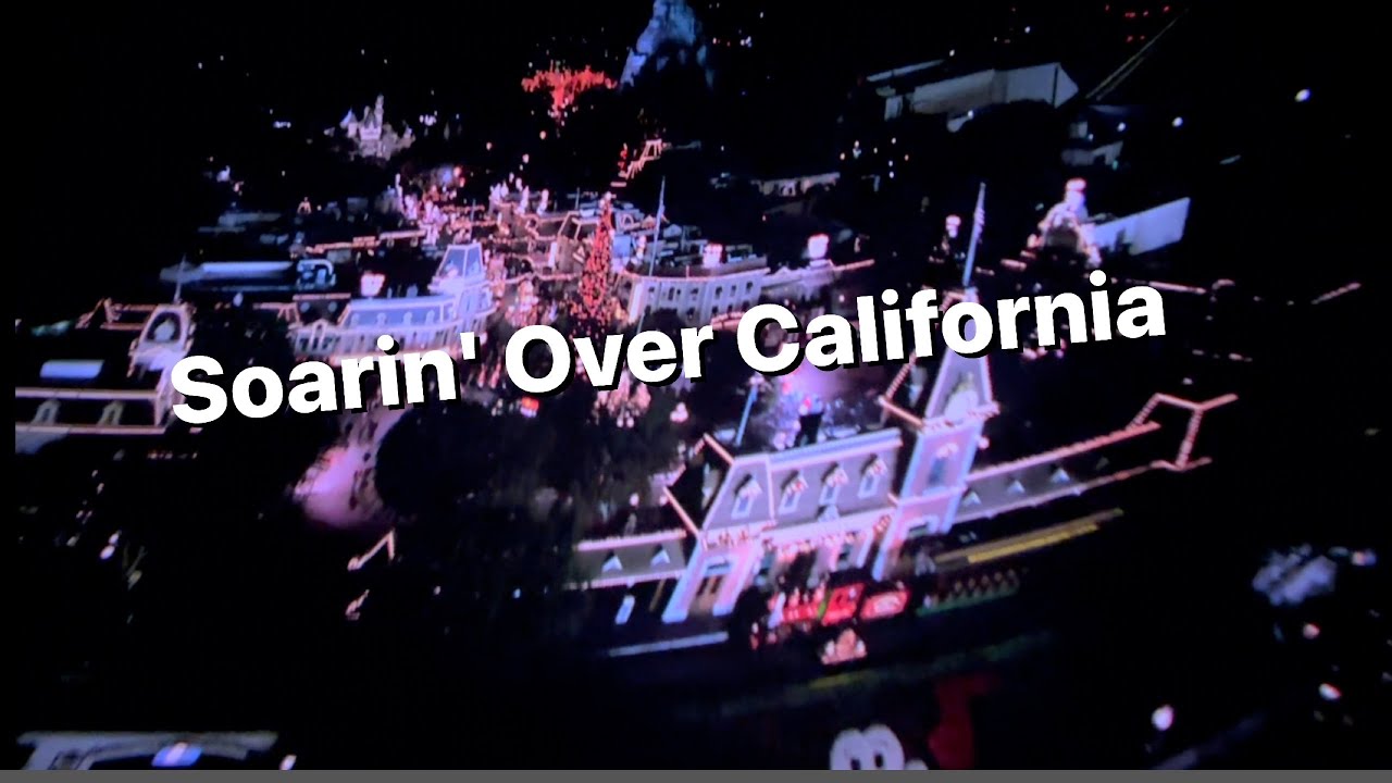 Soarin' Over California from Epcot filmed on 9/22/23 - YouTube