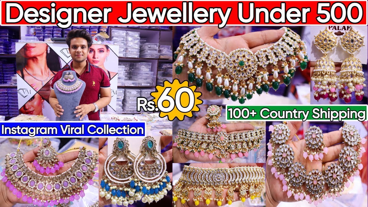 Latest Designer Jewellery Collection 2024 | Premium Jewellery in 500 ...