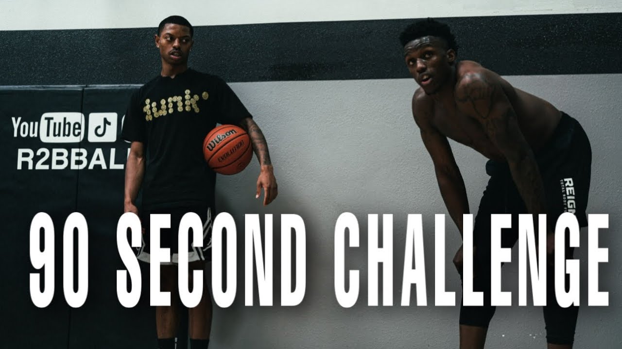 90 SECOND DUNK CHALLENGE w/ TYLER CURRIE - YouTube