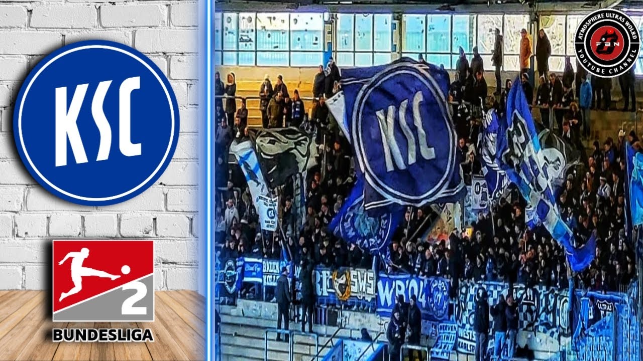 🔵⚪ 1000 KSC ULTRAS IN ROSTOCK | 2bundesliga - YouTube