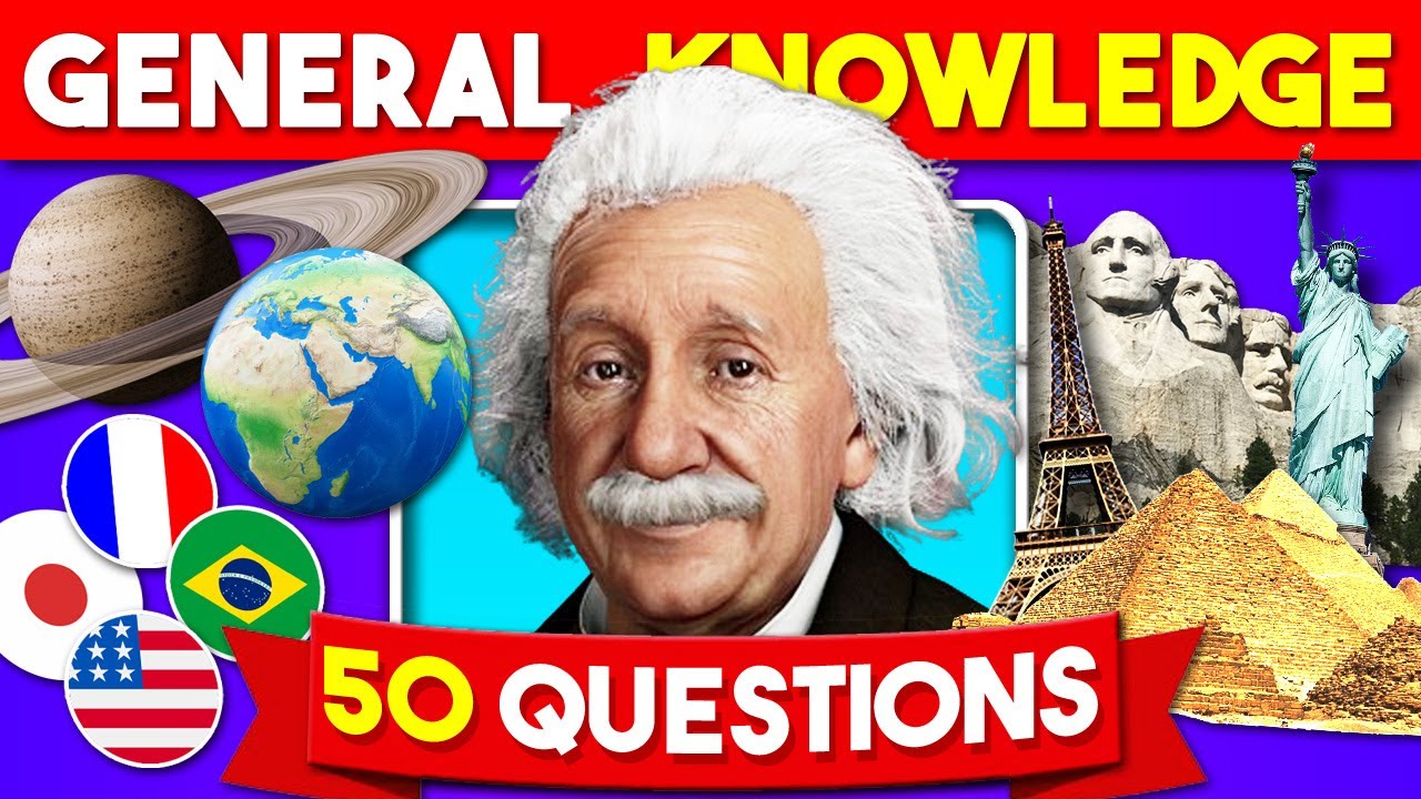 How Good is Your General Knowledge? 🏆🧠 50 Questions Challenge 🌎 Quiz Rush - YouTube