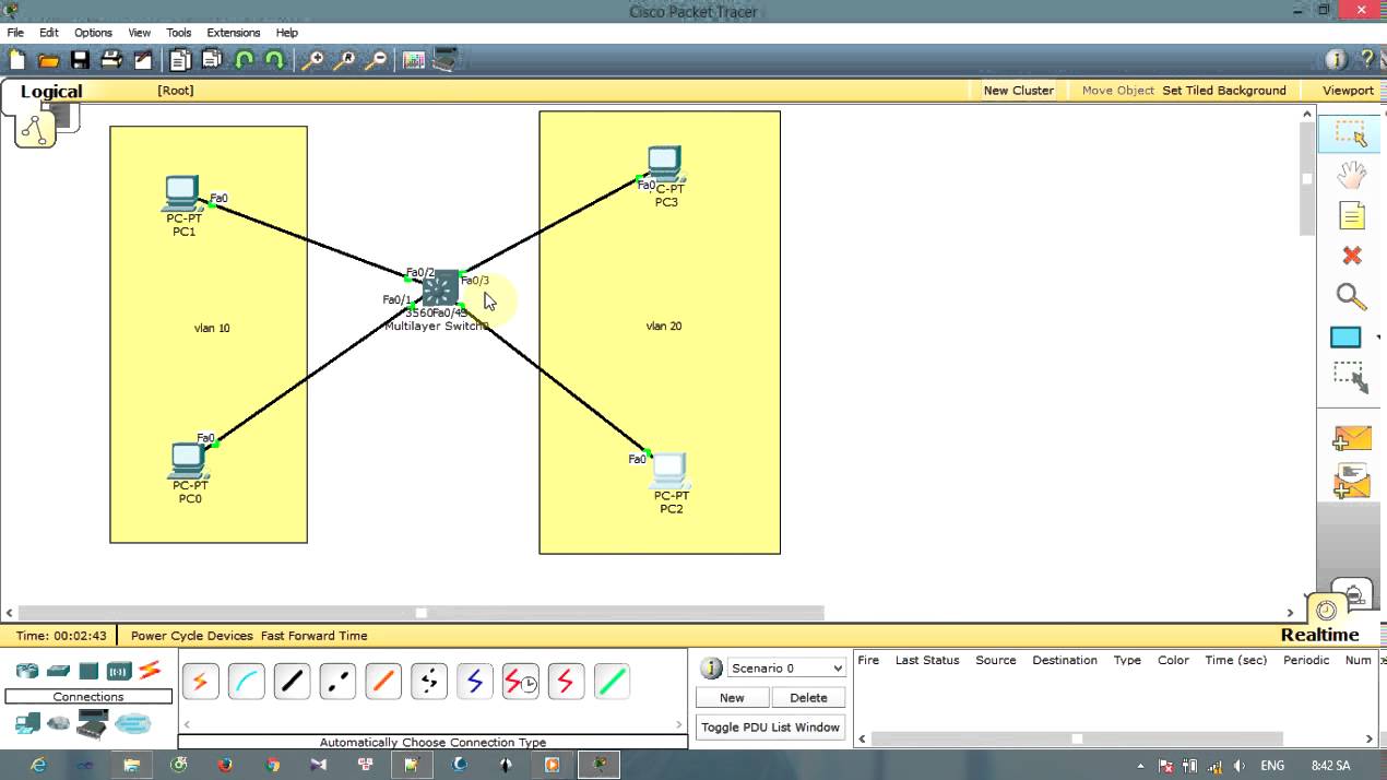 Cấu hình vlan trên Switch layer3 - YouTube