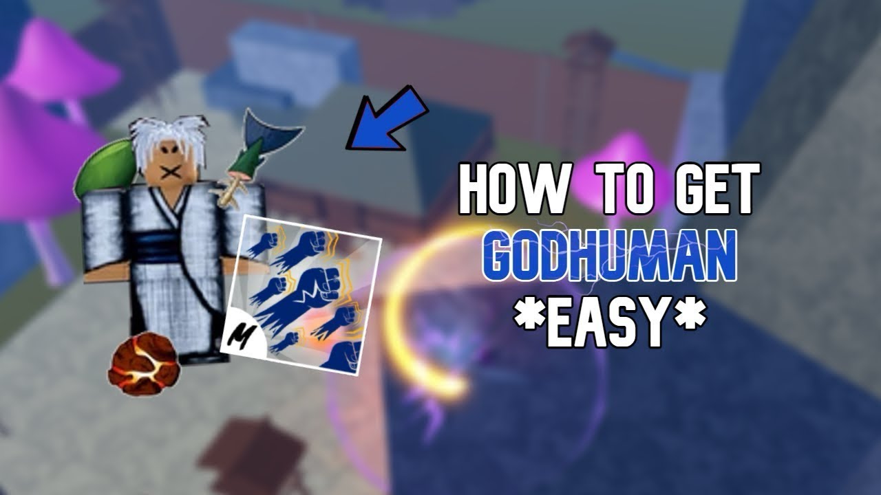 How to get god human quick and easy (blox fruits) - YouTube