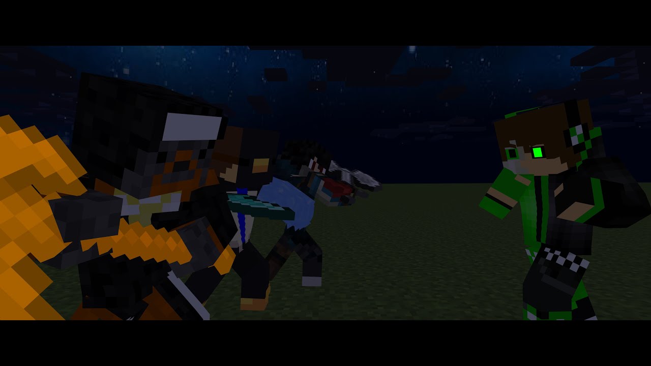 "Black and Blue" A Minecraft Music Animation - YouTube