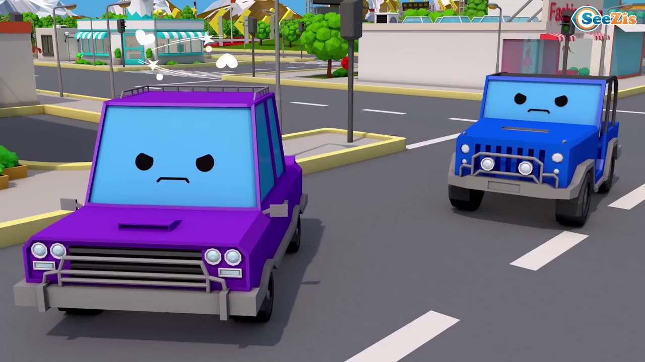 Cartoon about cars Episode 30 City Car 2018 Animation for kids - YouTube