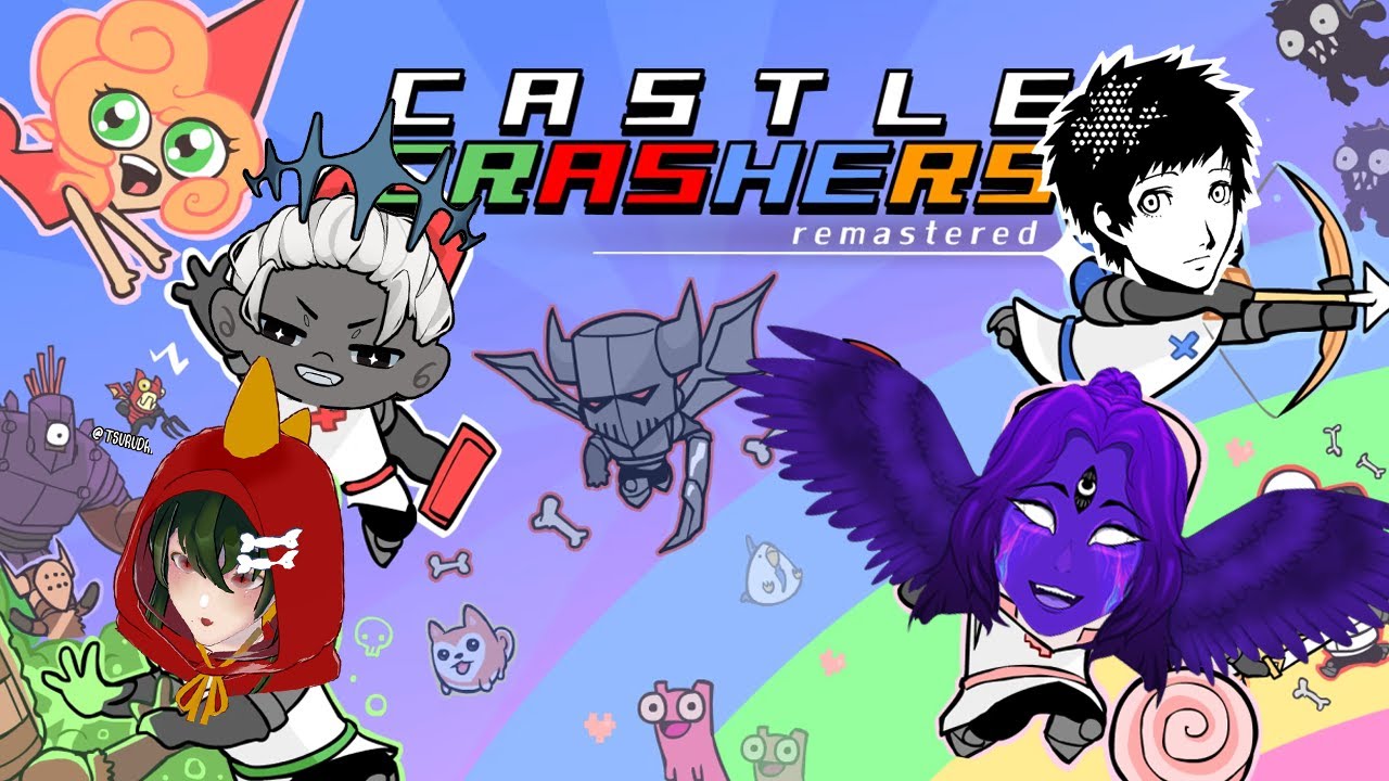 [Castle Crashers] Castles and madness with friends!!! #vtuber - YouTube