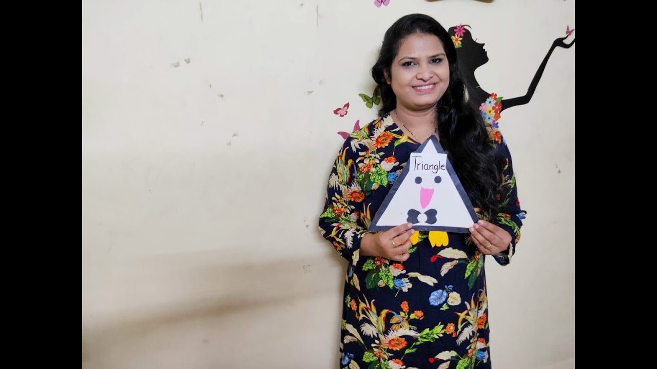 Introduction of triangle shape, rhyme and fun activities For nursery ...