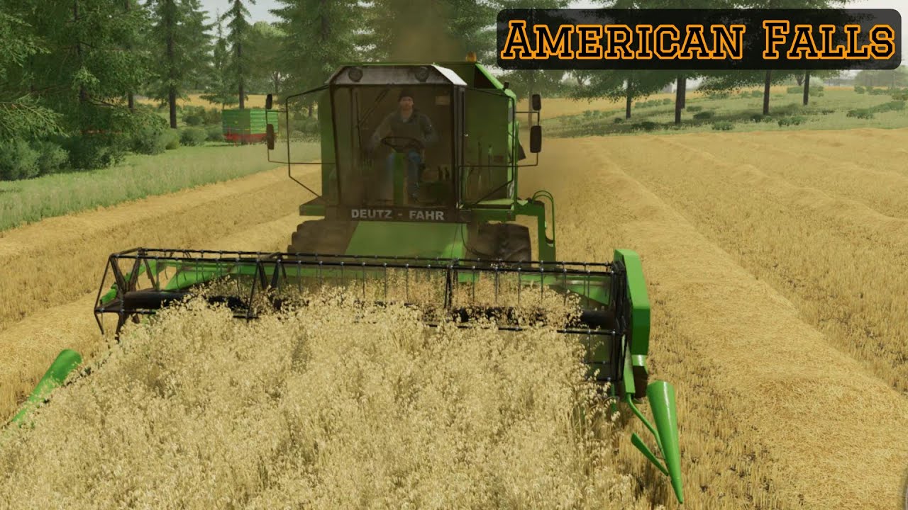It's Time To Harvest Our Small Field Of Oats #24 | American Falls ...