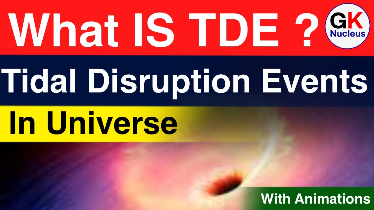 What Are Tidal Disruption Events | Space | Scienceandtechnology # ...