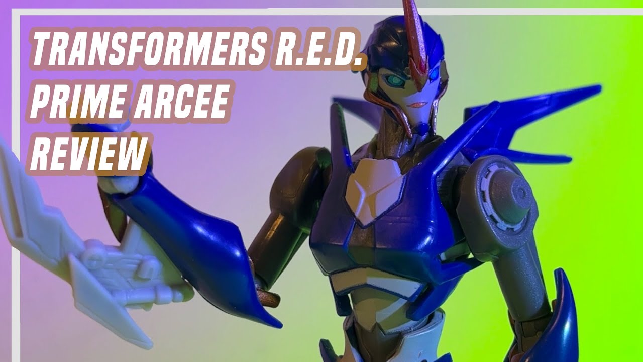 IS THIS WHY THE LINE DIED? - Transformers R.E.D. TF Prime Arcee Review ...