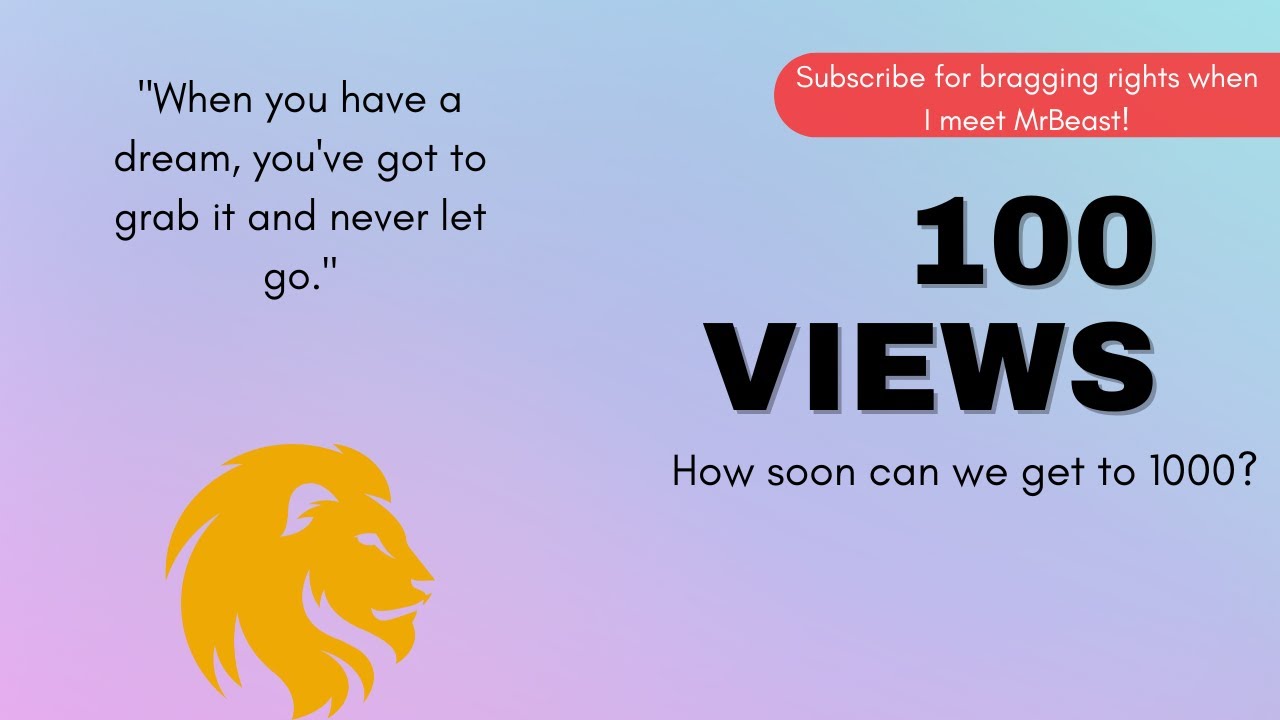 100 VIEWS! - YouTube