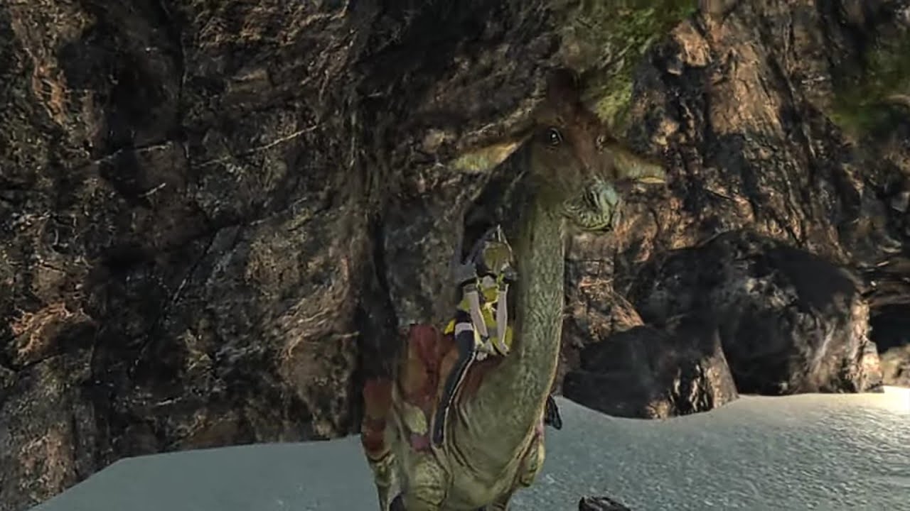 Final Fantasy XIV (FF14): Dhalmel Whistle Mount - YouTube