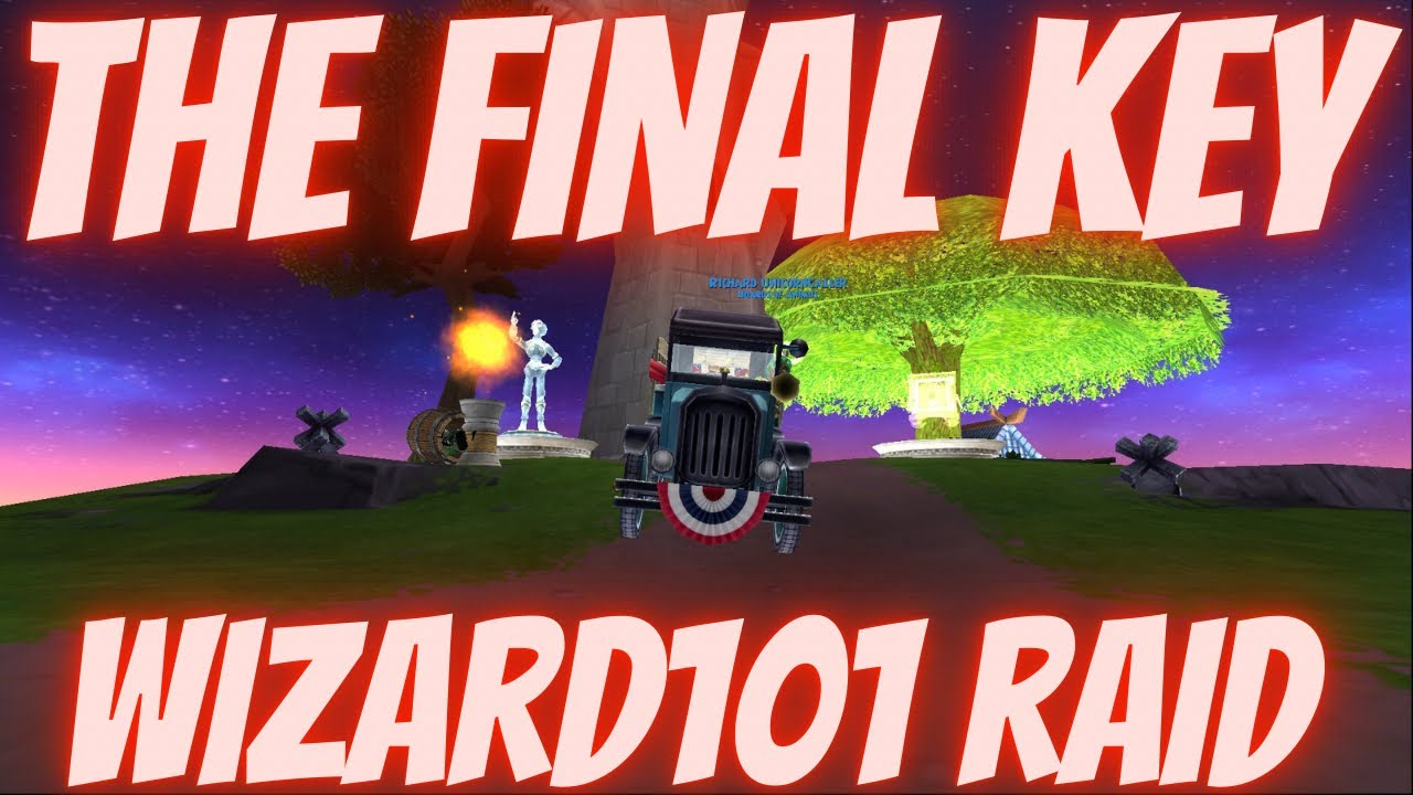 🔑 Crafting my last Raid Key! Wizard101 Raid Hype! - YouTube