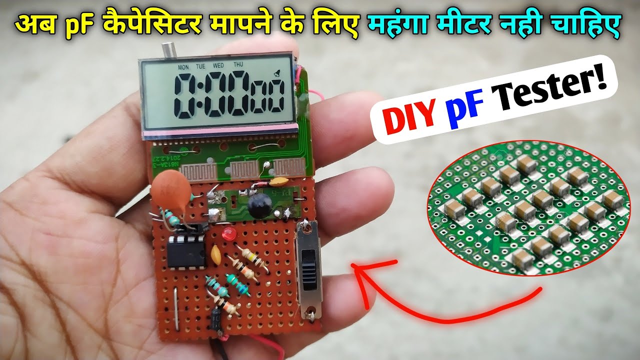 DIY Capacitor Meter V2.0 - YouTube