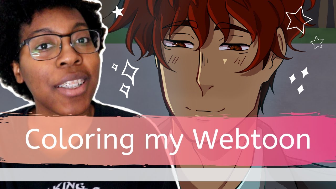Webtoon Project || Coloring Process - YouTube