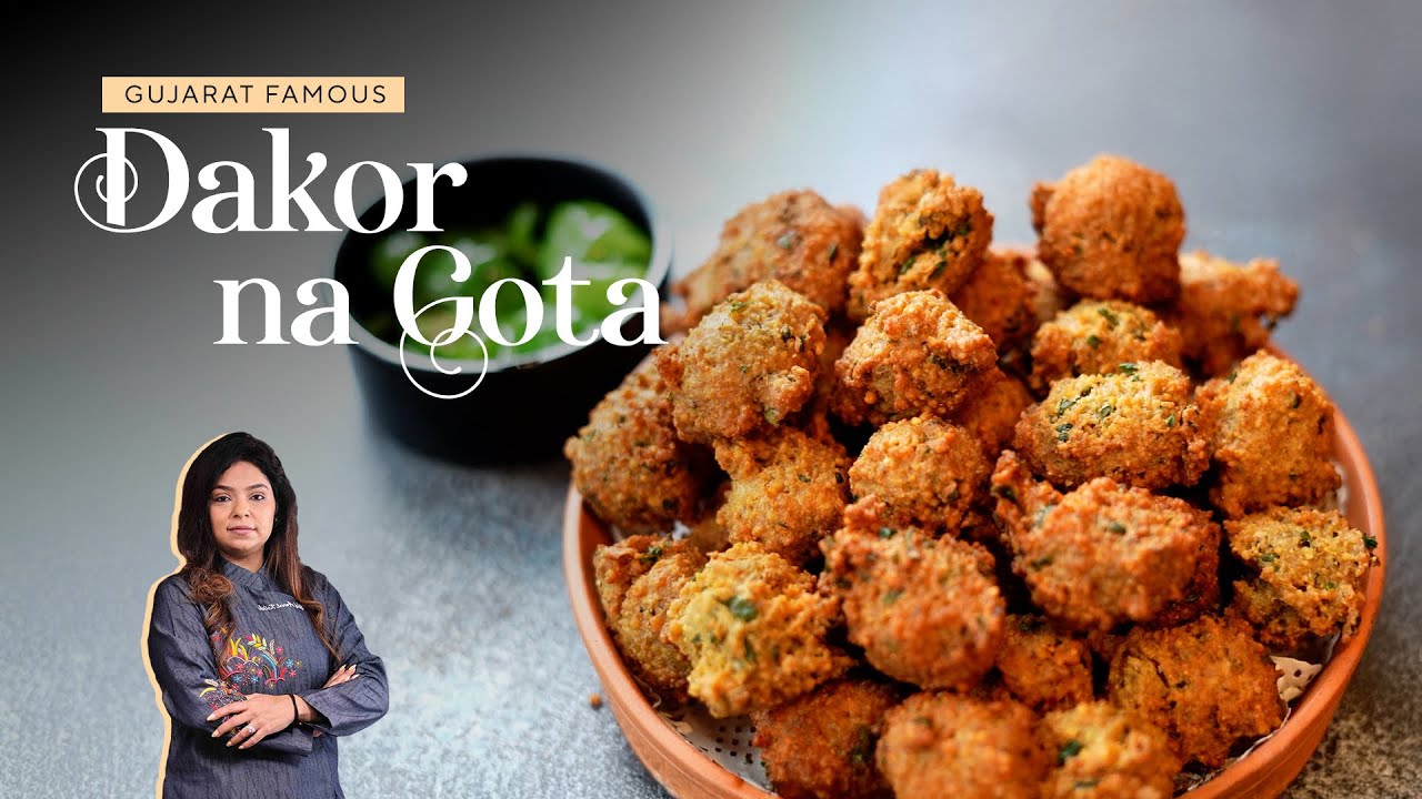 Dakor Na Gota Recipe | Authentic Gujarati Street Food | Chef Aanal ...