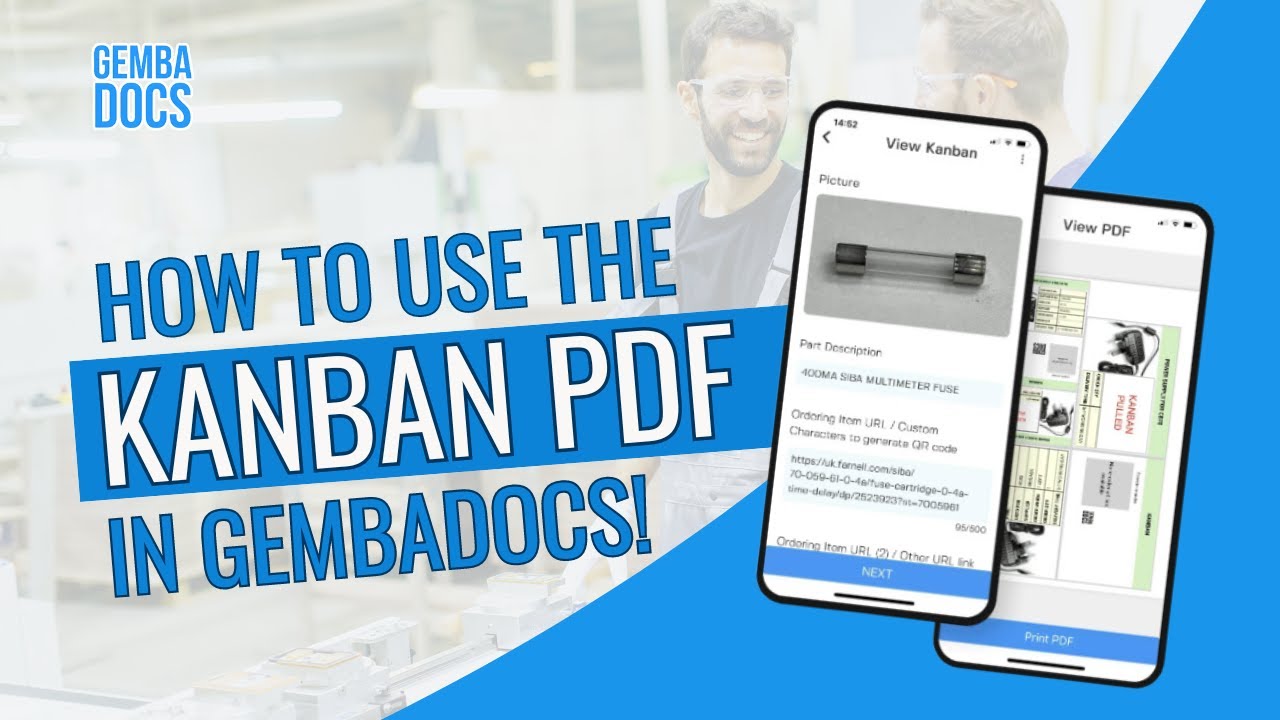How to use the NEW Kanban PDF in GembaDocs! - YouTube
