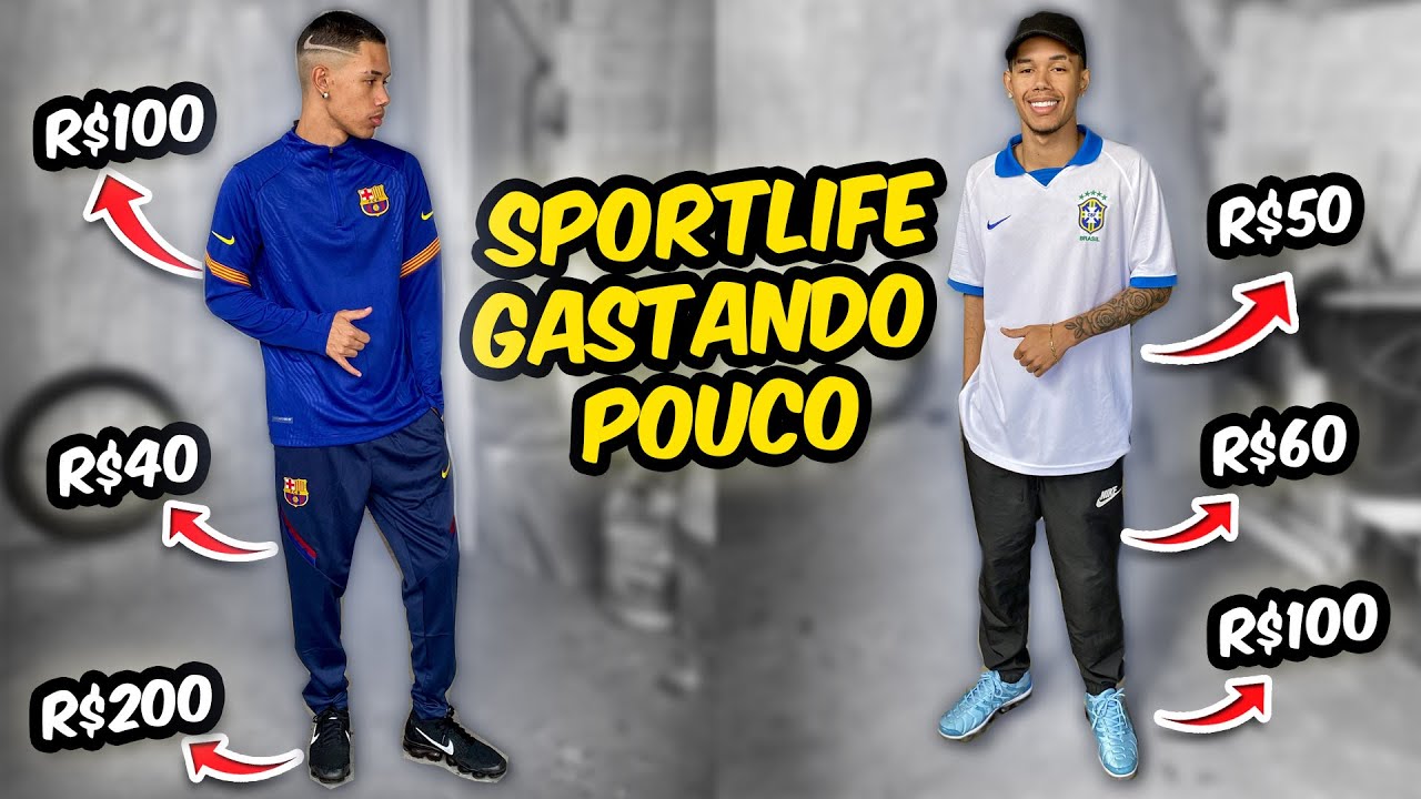 COMO MONTAR UM KIT SPORTLIFE GASTANDO POUCO - YouTube