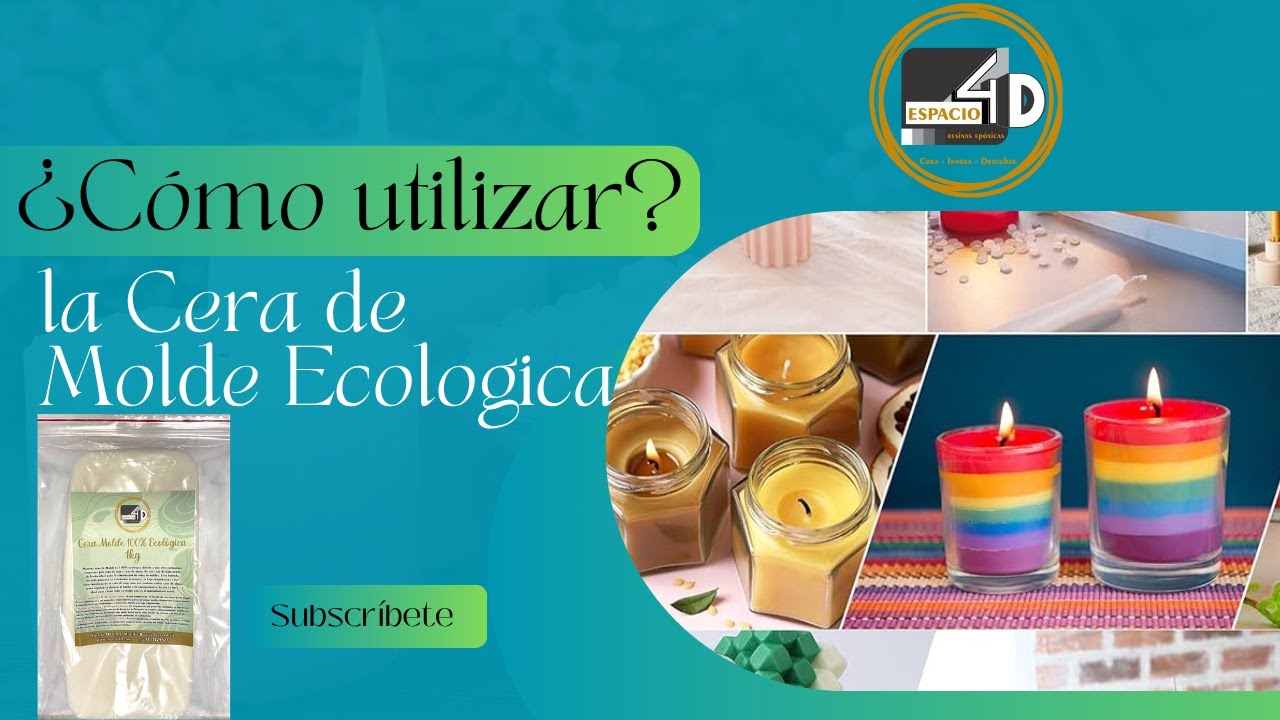 ¿Como utilizar la Cera de Molde Ecológica desde 0?, video educativo ...