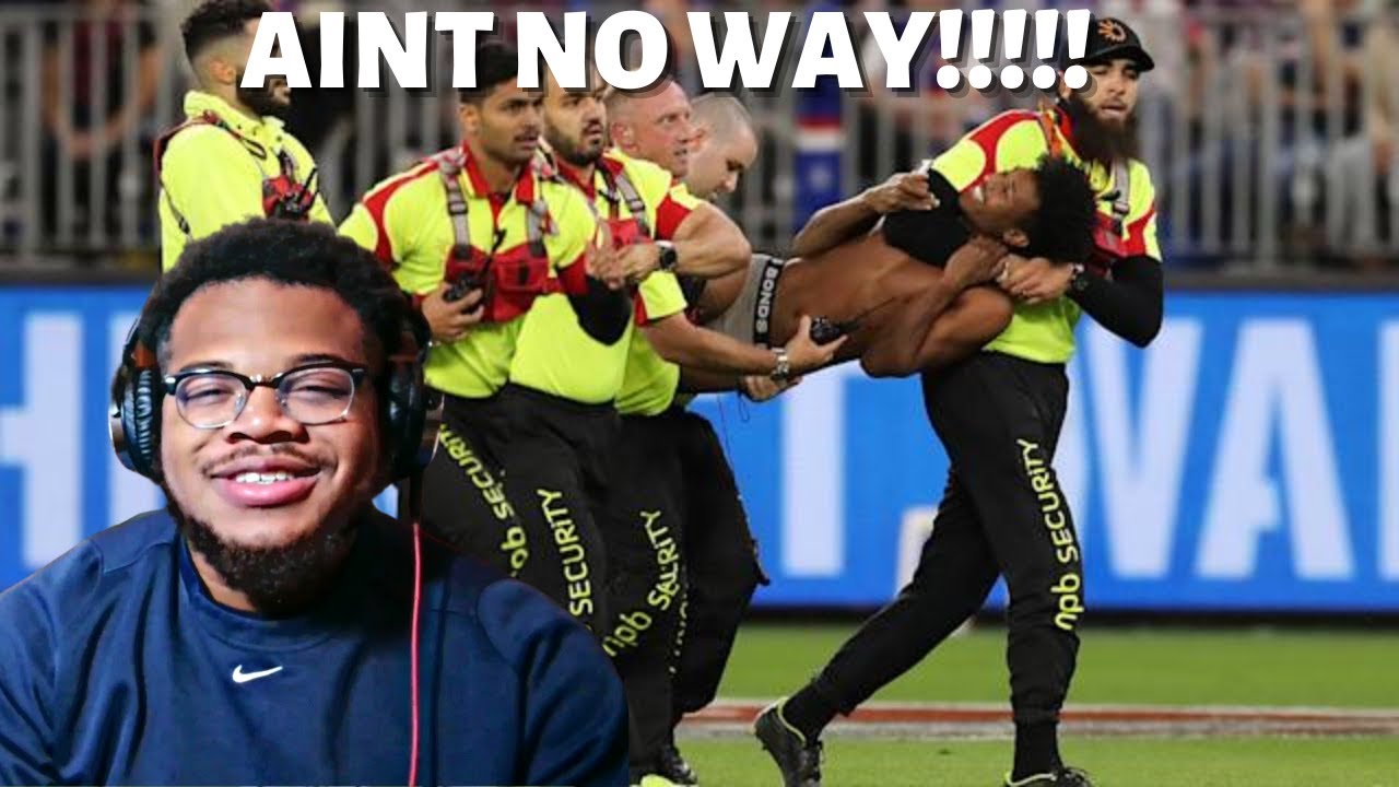 They Wild!!!! American Reacting To AFL Pitch Invaders!!! - YouTube