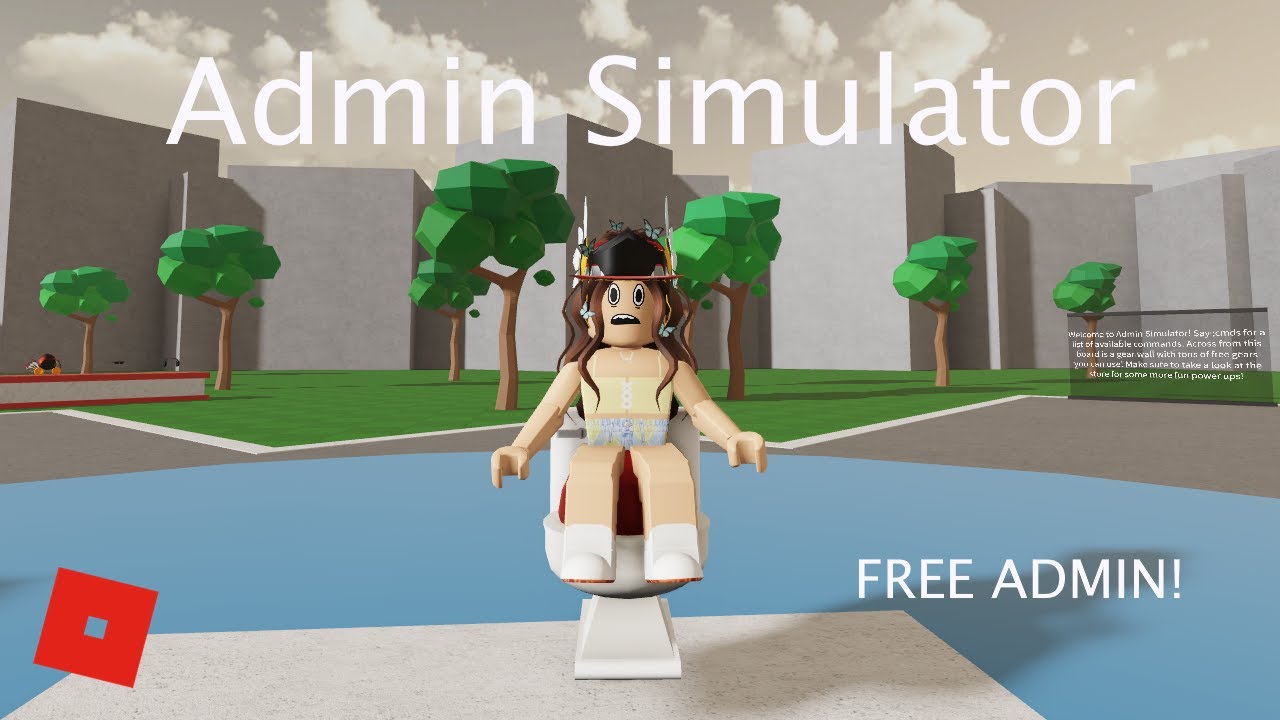 Roblox Playing Admin Simulator FREE ADMIN GAME! - YouTube